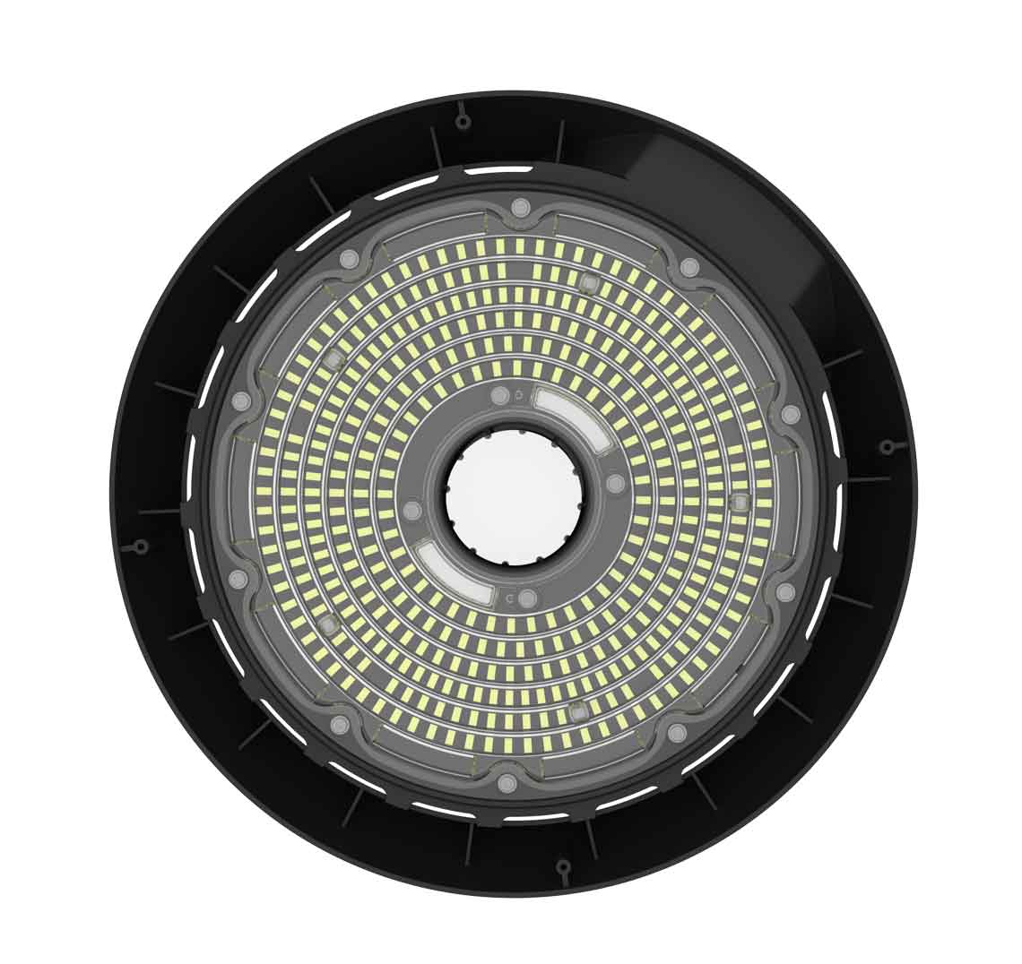 Led High Bay Warehouse Light Ip65 With PIR Motion Sensor - 150Lm/W ...